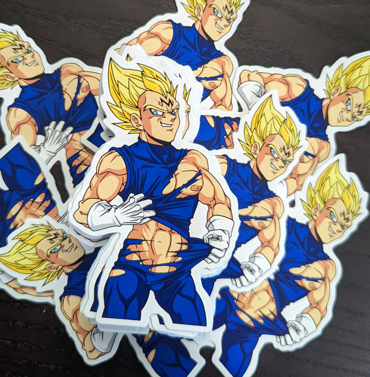 Majin Vegeta Sticker – The Deviant Side